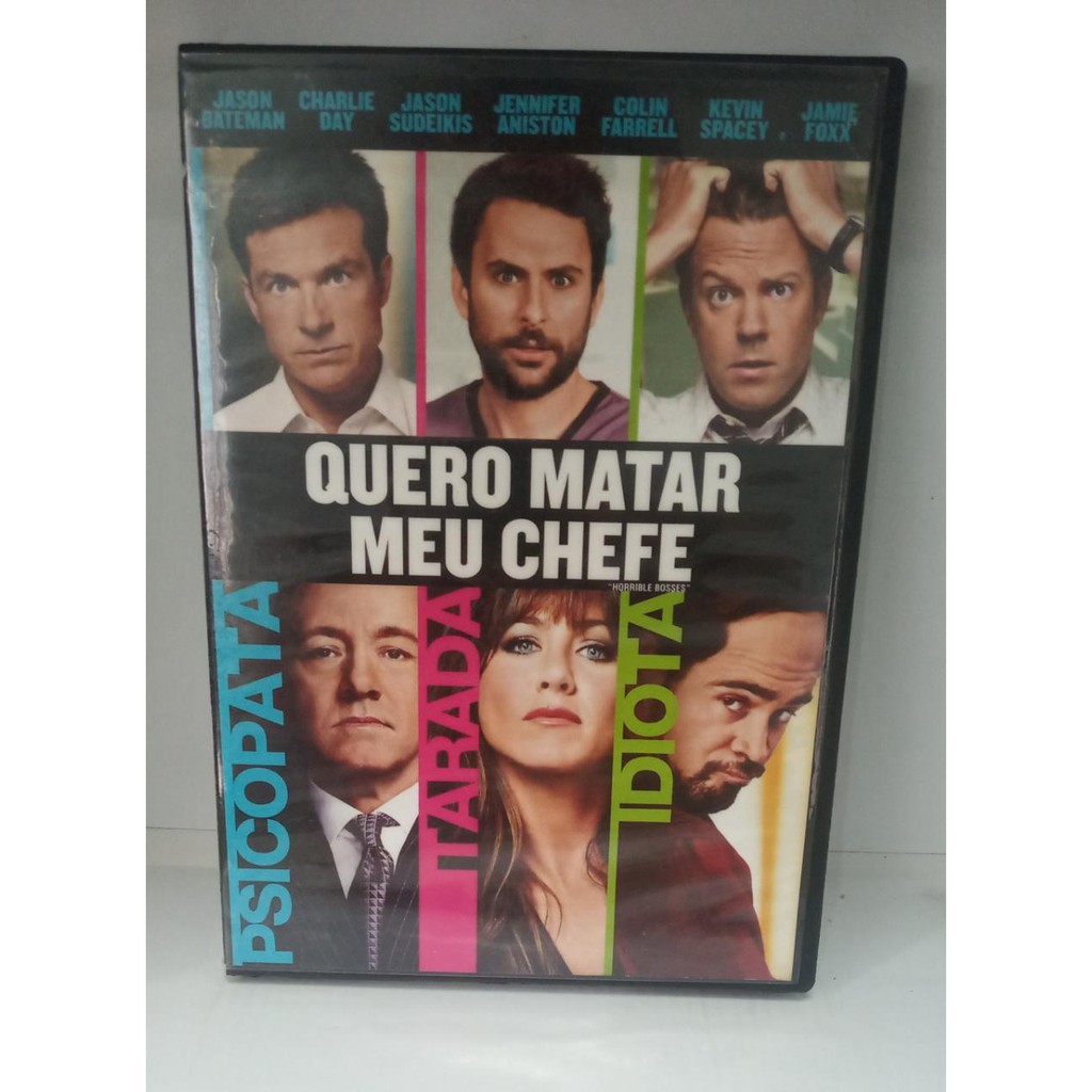 Dvd Quero Matar Meu Chefe - Jennifer Aniston ( Original e Usado ...