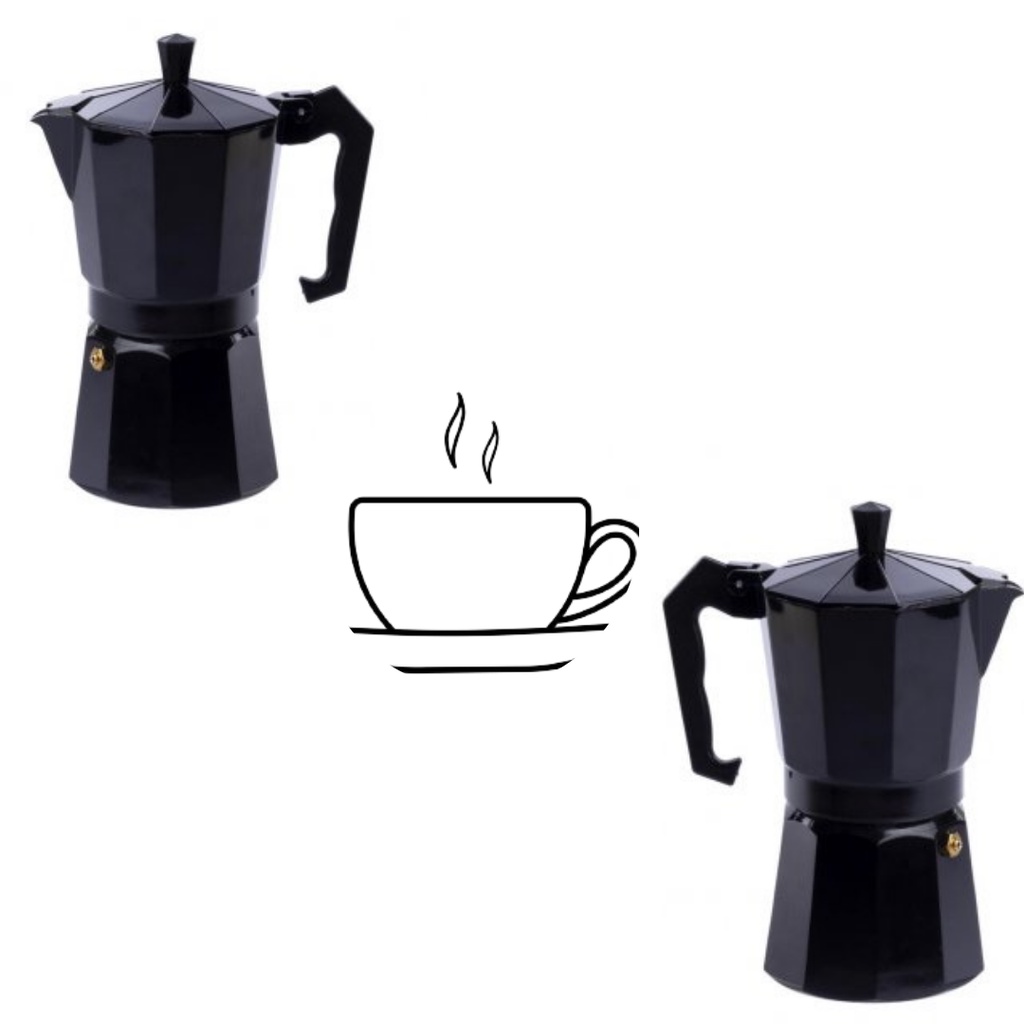 Cafeteira Chaleira Italiana De Fogão 12xícaras Moderna 600ml | Shopee ...