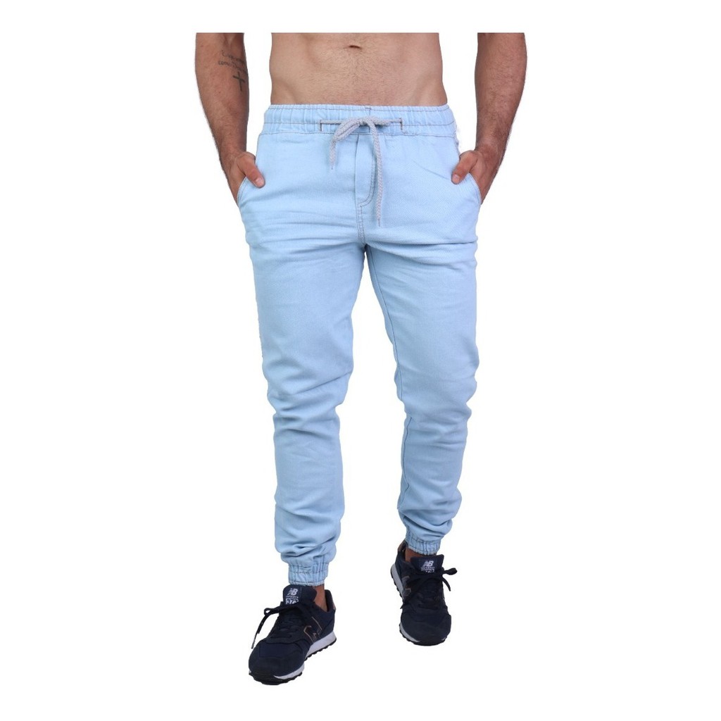 Calça Jogger Masculina Jeans Estilo Jogador Promoção Moda 2021 Shopee