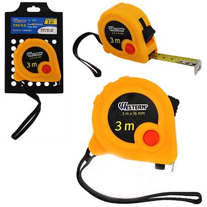 Trena Automatica Com 2 Travas 3mx16mm | Shopee Brasil