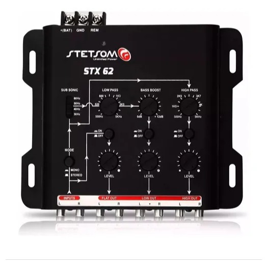 CROSSOVER STX52 3 VIAS STETSOM | Shopee Brasil