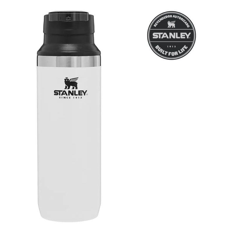 Garrafa Termica Stanley Switchback Inox 473ml Branco | Shopee Brasil