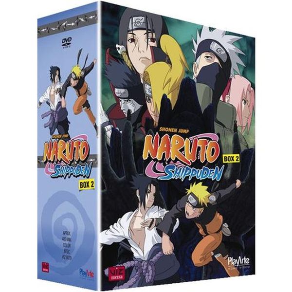 DVD BOX Naruto Shippuden - Primeira Temporada - Box 2 (5 DVDs) | Shopee Brasil
