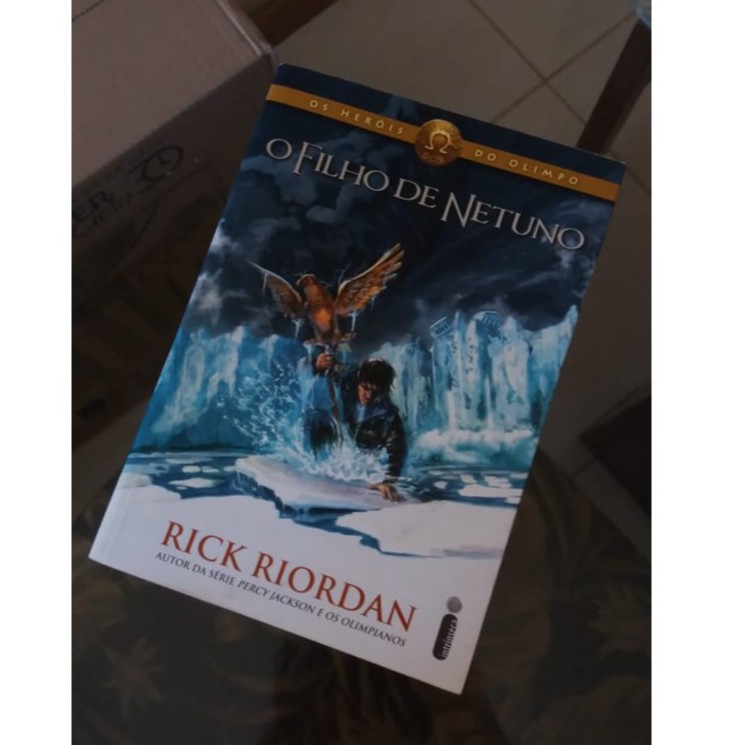 Livro O Filho De Netuno Rick Riordan Percy Jackson E Os Heróis Do