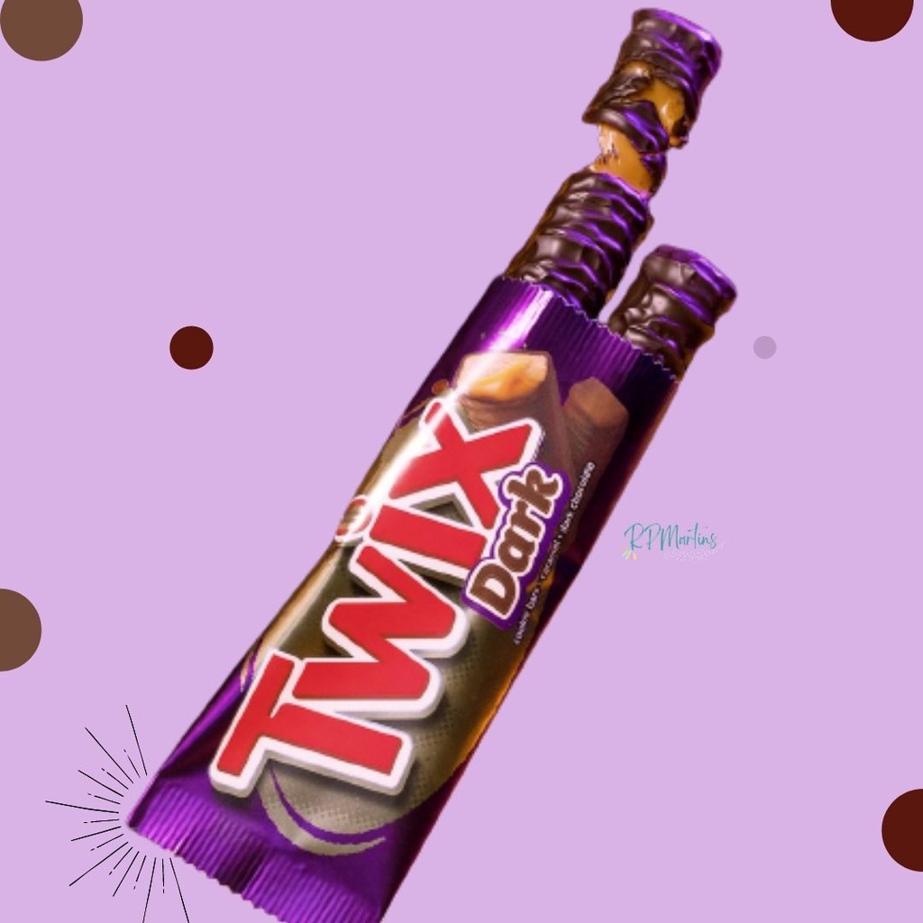 CAIXA 18 TWIX DARK 40g | Shopee Brasil