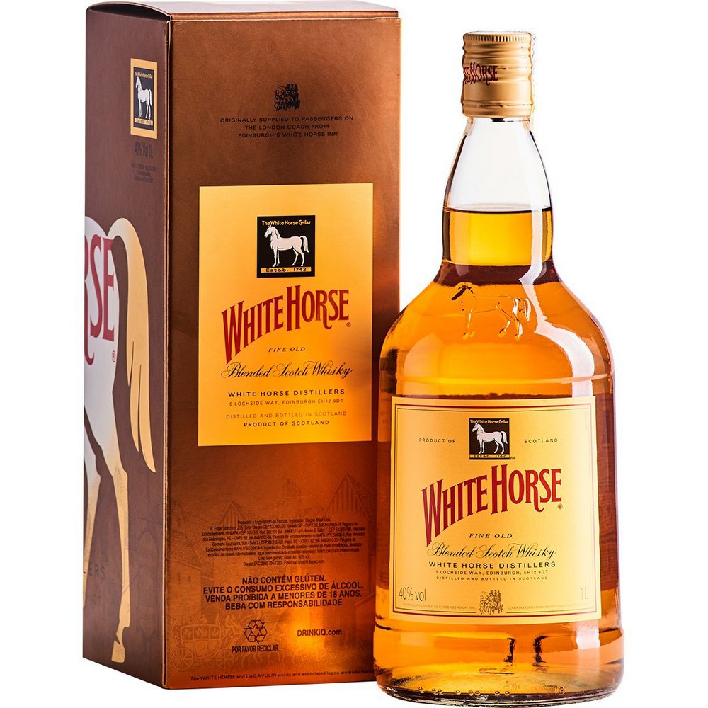 WHISKY WHITE HORSE 1L | Shopee Brasil