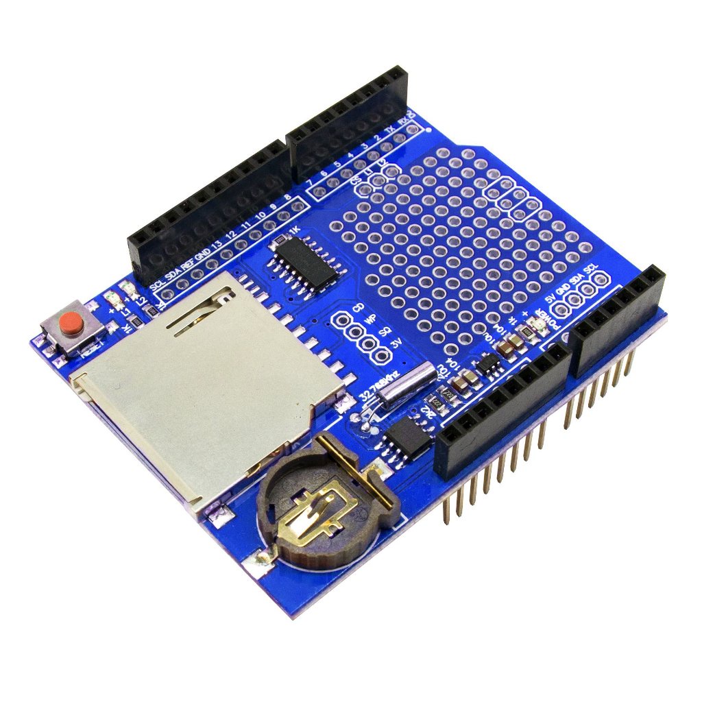 Shield Data Logger UNO R3 com RTC DS1307 | Shopee Brasil