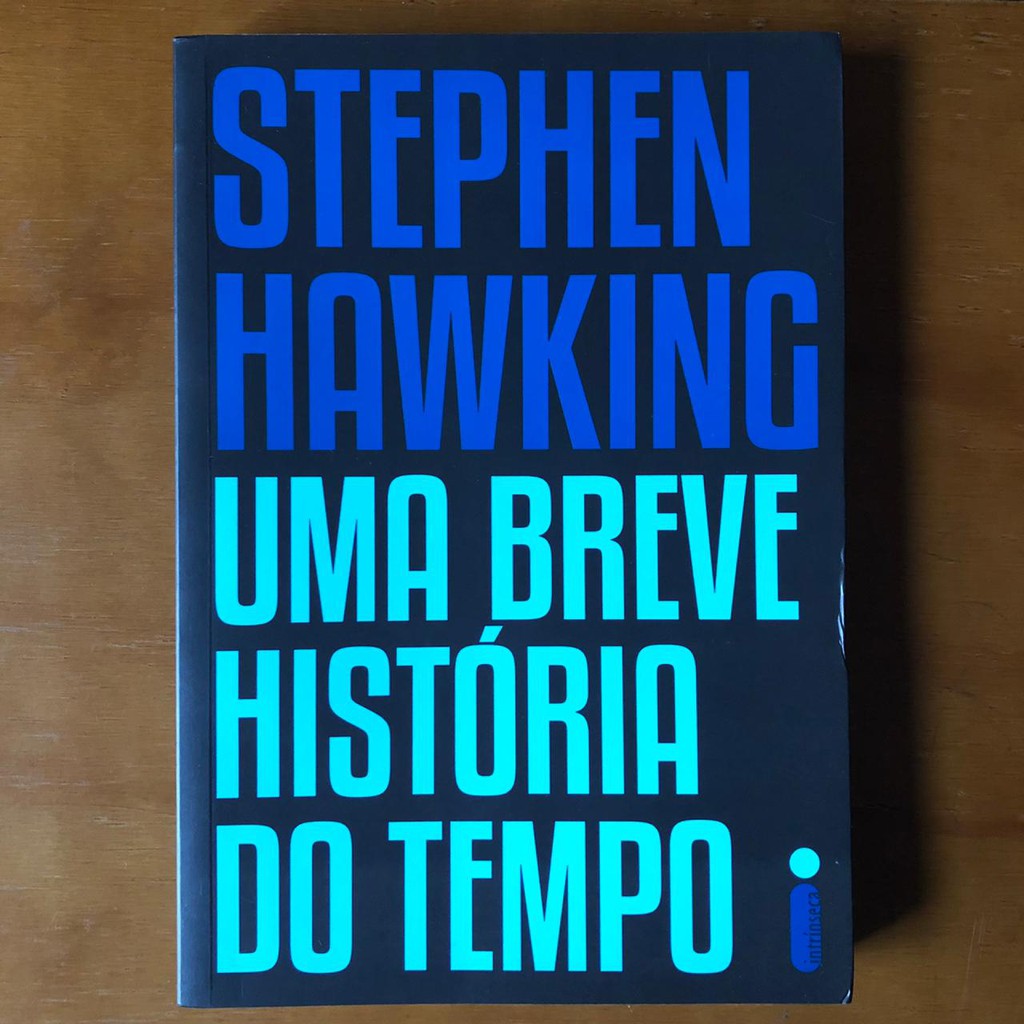 Livro Uma Breve História do Tempo - Stephen Hawking | Shopee Brasil