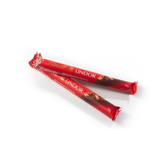 Chocolate Lindt Milk Lindor Stick 38g - 2Unidades | Shopee Brasil