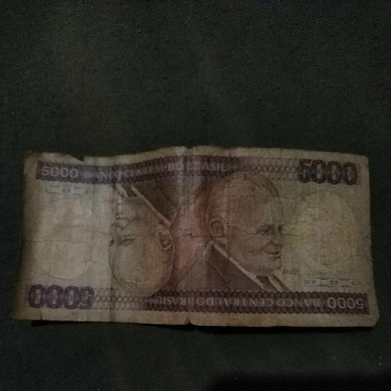 cédula antiga 5000 cruzeiros | Shopee Brasil