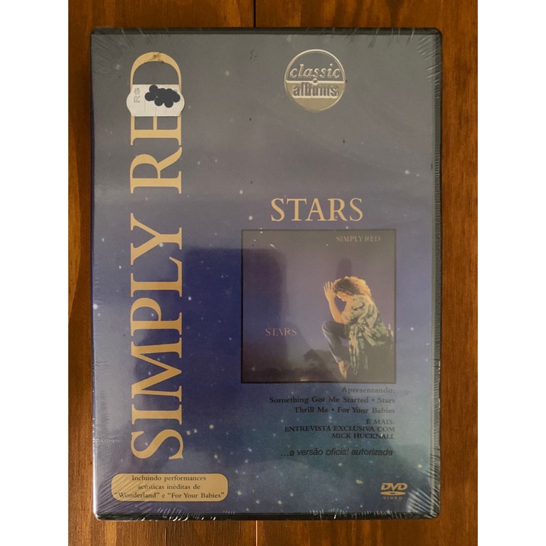 DVD Simply Red - Stars - Lacrado | Shopee Brasil