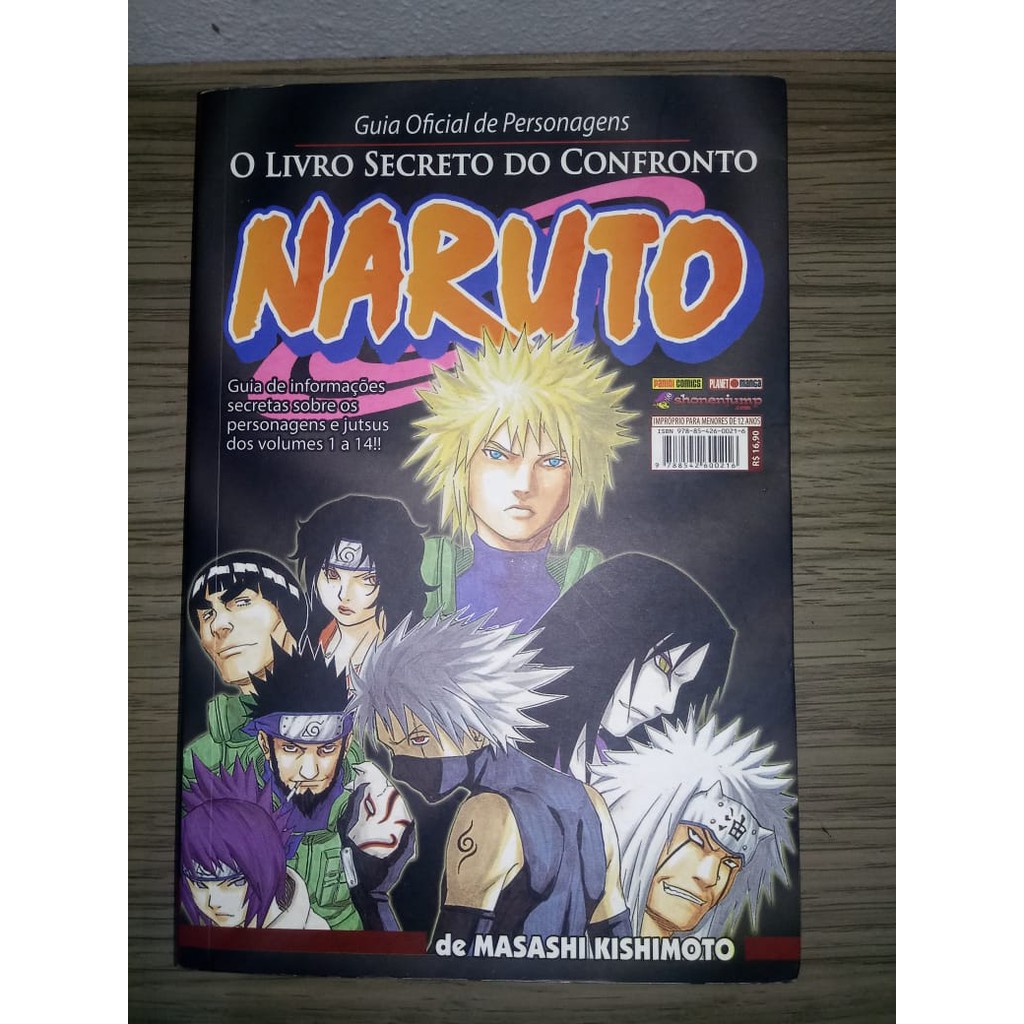 Naruto - o livro secreto do cofronto | Shopee Brasil