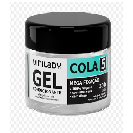 Gel Cola Masculino Mega Fixação Nº 5, sem álcool, com Aloe Vera 300g ...