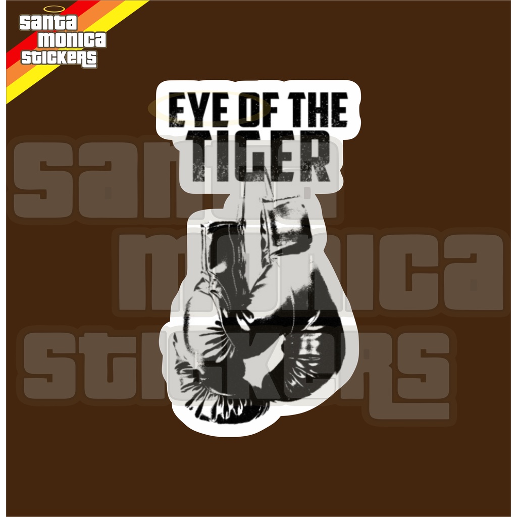 Adesivo do Filme Rocky Eye of the Tiger | Shopee Brasil