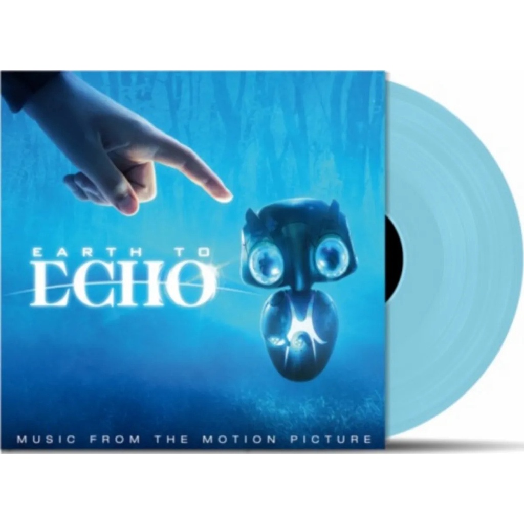 LP de vinil audiófilo azul importado Earth To Echo ed. limitada trilha sonora fora de catálogo ...