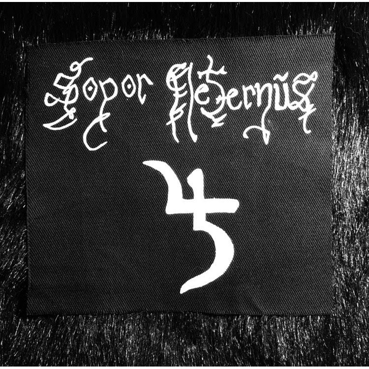 Goth Patch Pintado à Mão Sopor Aeternus Banda Gótica Gothic Rock Anna ...