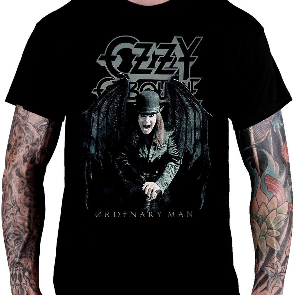 Camiseta OZZY OSBOURNE – Ordinary Man (Oficial) Tamanho PP ao XXG ...