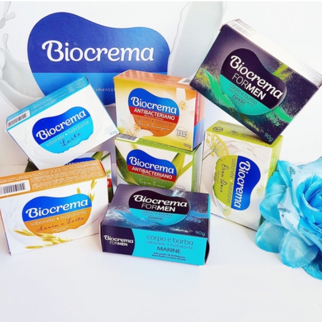 Sabonete Biocrema - Hidratante - 90g | Shopee Brasil