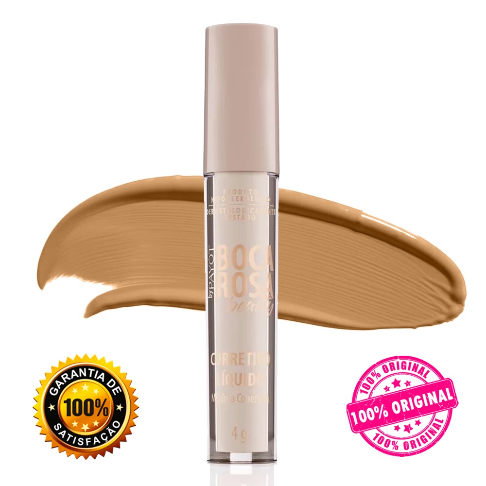 Boca Rosa Corretivo Líquido Máxima Cobertura (proporciona efeito mate ...