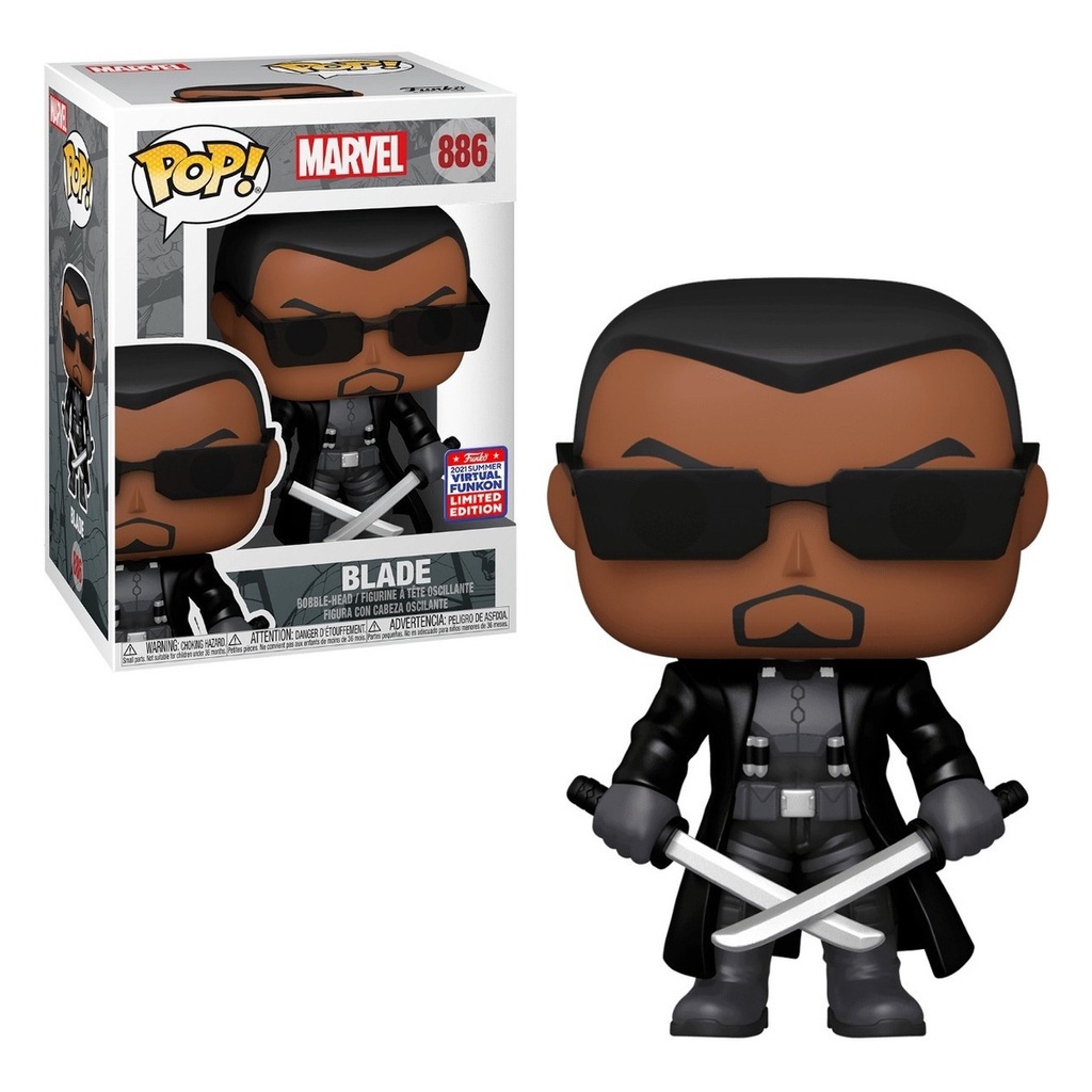 Funko Pop! Marvel Blade 886 | Shopee Brasil