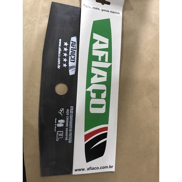 lâmina roçadeira 35cm afiaco | Shopee Brasil