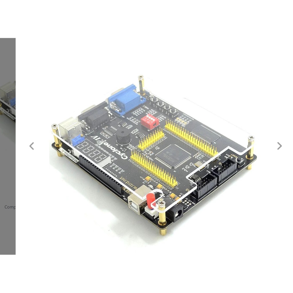 Kit Desenvolvimento Fpga Cyclone Iv Altera + Usb Blaster | Shopee Brasil