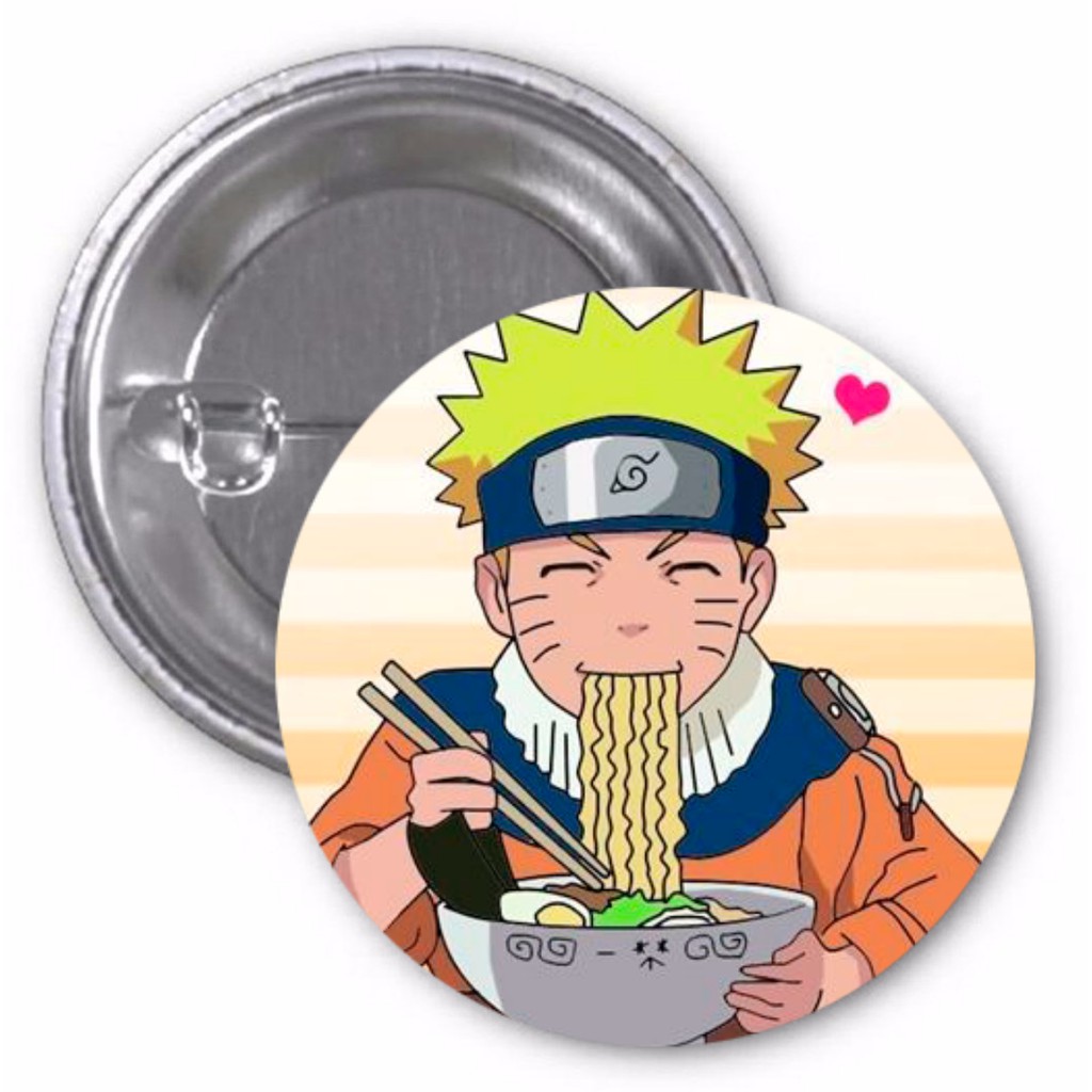 Botton naruto anime bottons boton buton butons button broche | Shopee ...