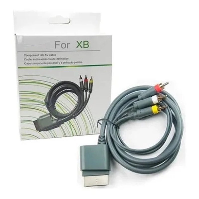 Cabo Av Xbox 360 Slim e Fat | Shopee Brasil