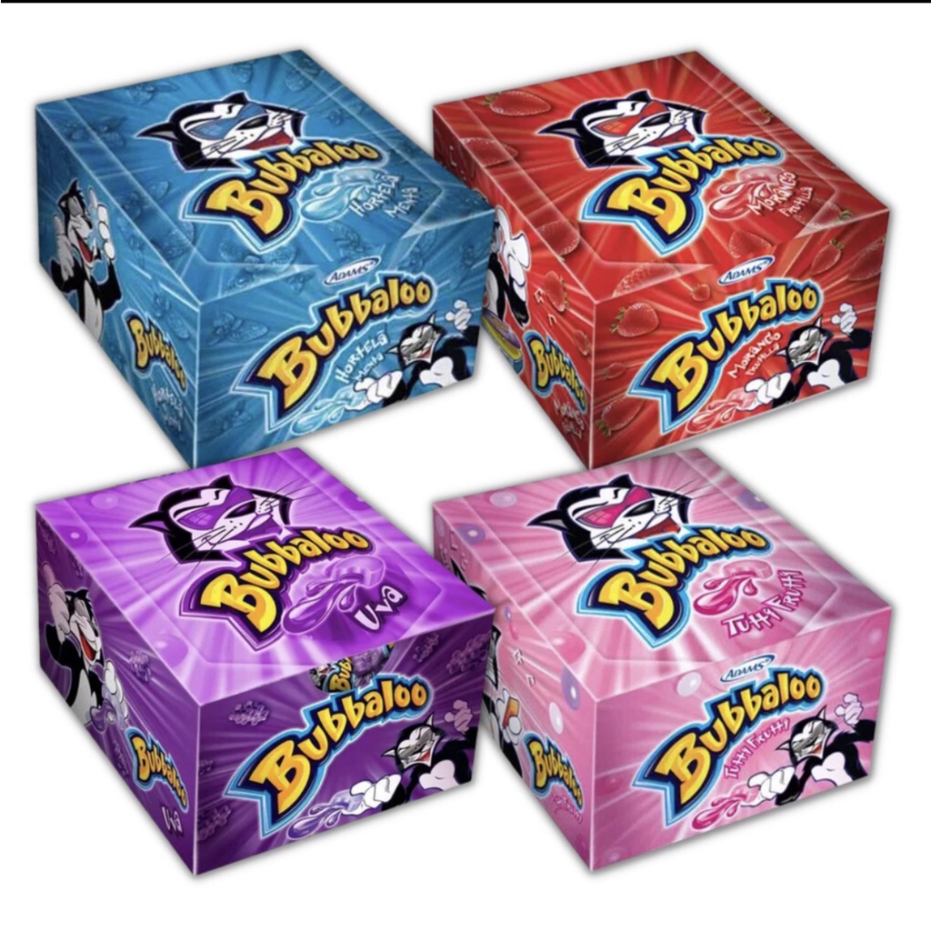 Bubbaloo Goma de Mascar 60 Uni x 5G SUPER BARATO | Shopee Brasil