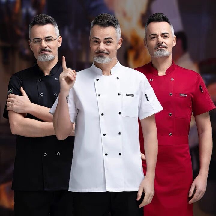 Uniforme/De Chef De Cozinha/Restaurante/Hotel/Cozinheiro/Manga Curta ...