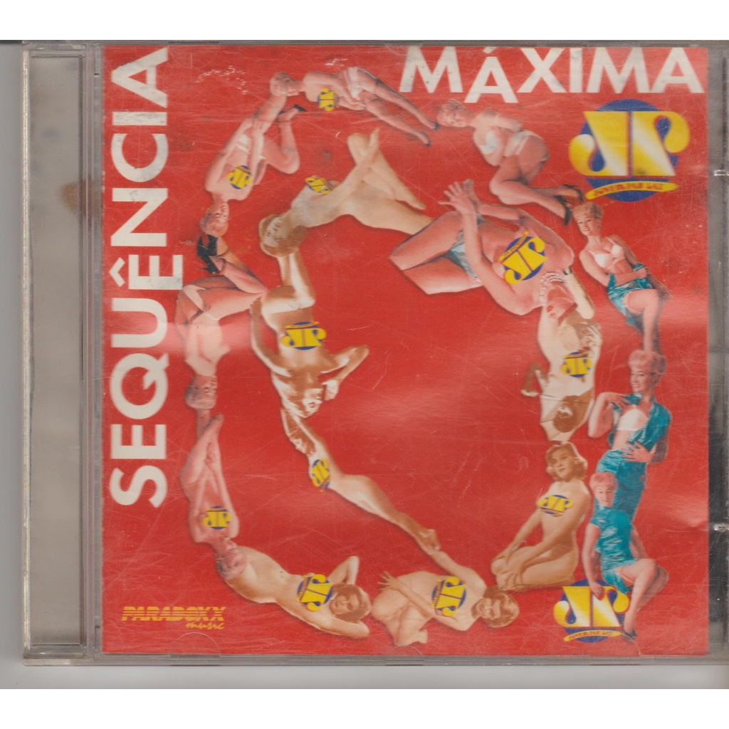 Cd Sequência Máxima 1996 Jovem Pan, Paradoxx, Seminovo | Shopee Brasil