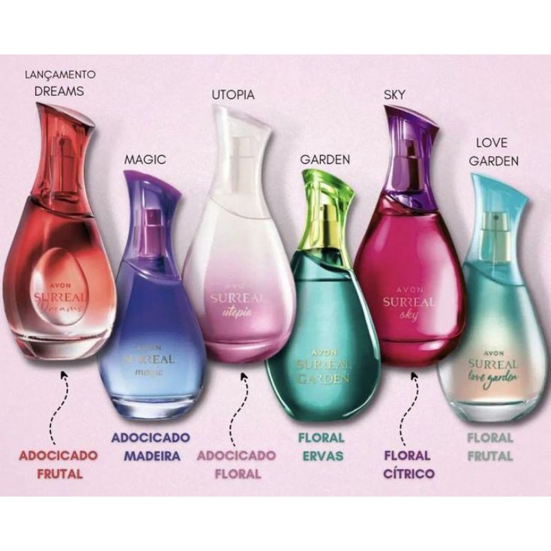 Perfume SURREAL 75 ml cada Avon | Shopee Brasil
