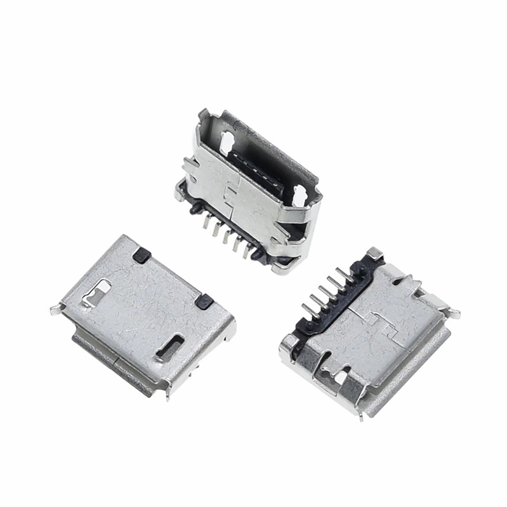 10x Conector Micro Usb Femea Smd Usb - Faz a Boa!