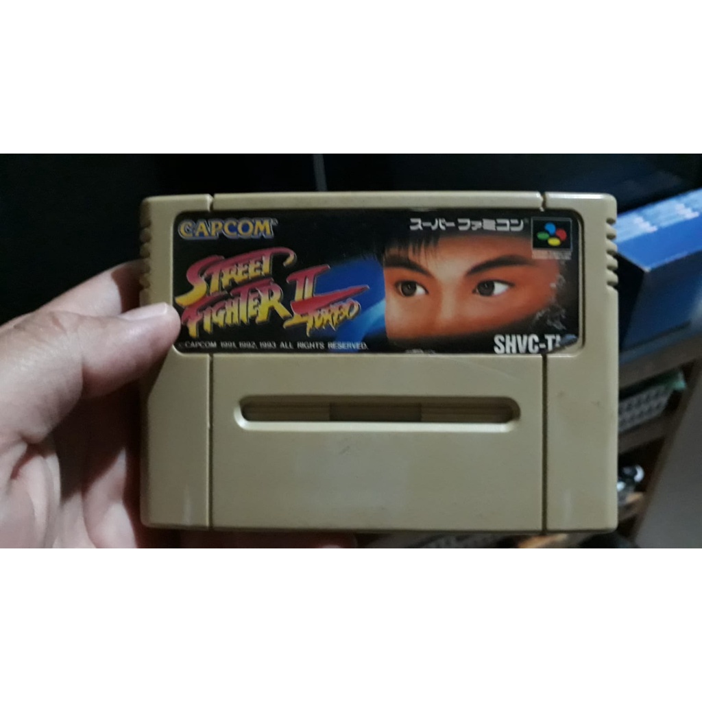 Jogo Street Fighter II Turbo - Super Famicom | Super Nintendo - PARALELO | Shopee Brasil