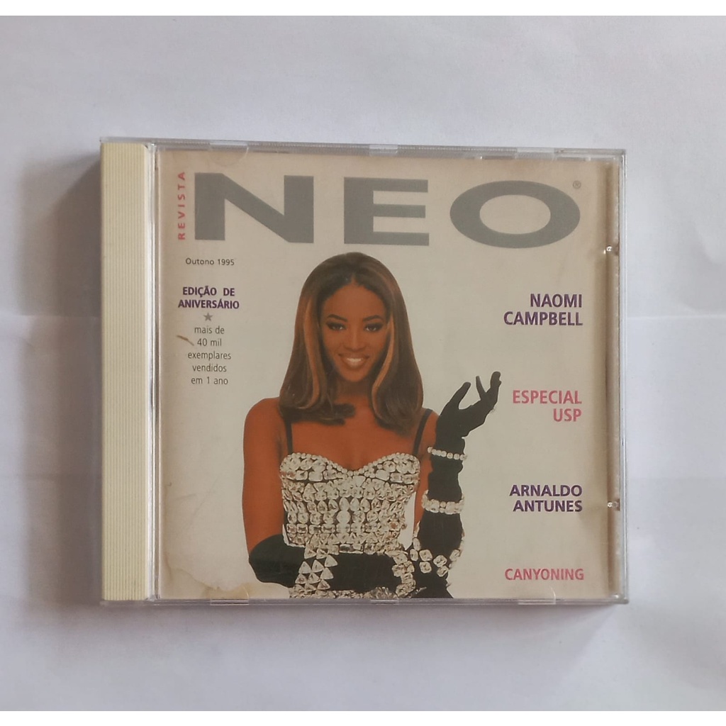 O 1º Cd-Rom Multimídia do Brasil - Neo - Naomi Campbell - Pc | Shopee ...