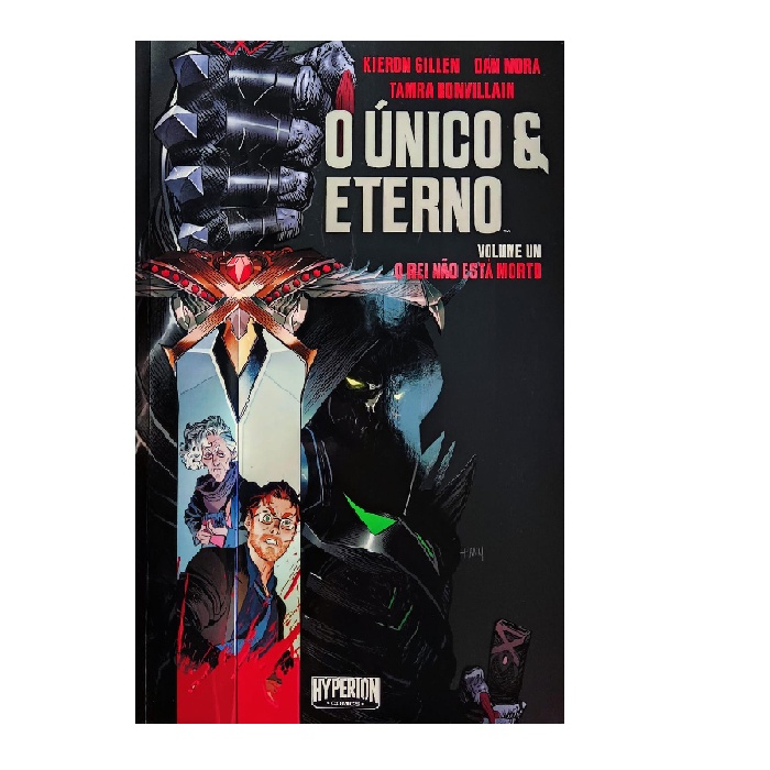 O Unico & Eterno Vol.1:O Rei Nao Esta Morto - Hyperion Comic - LACRADO ...