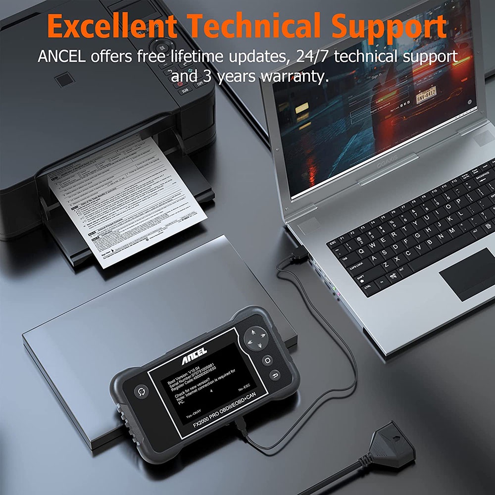 Navio De Cabuyaoancel FX2000 JOBD/OBDII/EOBD Scanner De Carro Obd2 Odb2 ...