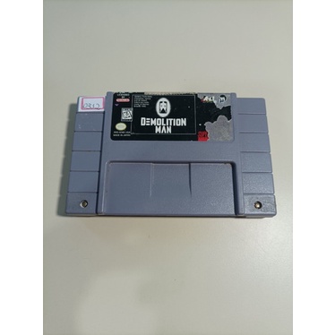 Demolition Man Snes Super Nintendo Original | Shopee Brasil