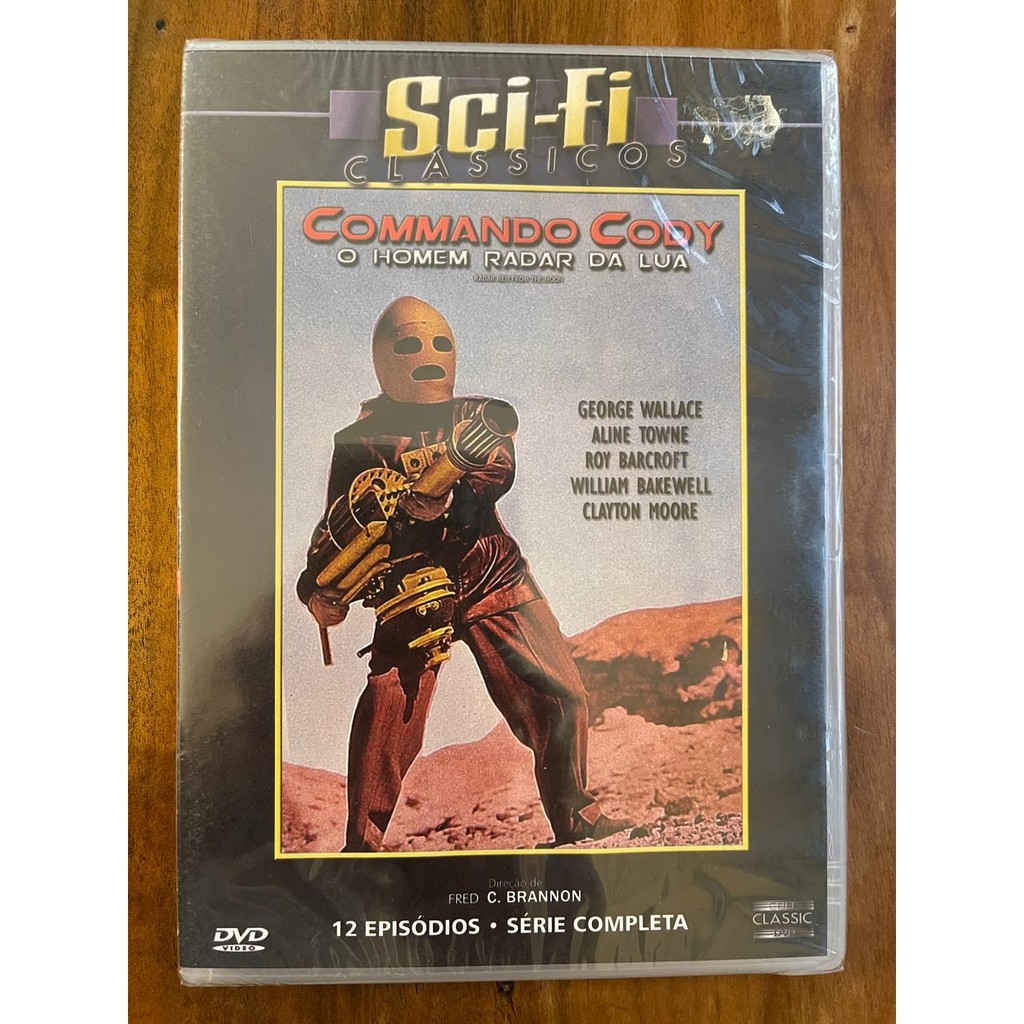DVD Sci-Fi - Commando Cody O Homem Radar na Lua - Série Completa - Lacrado | Shopee Brasil