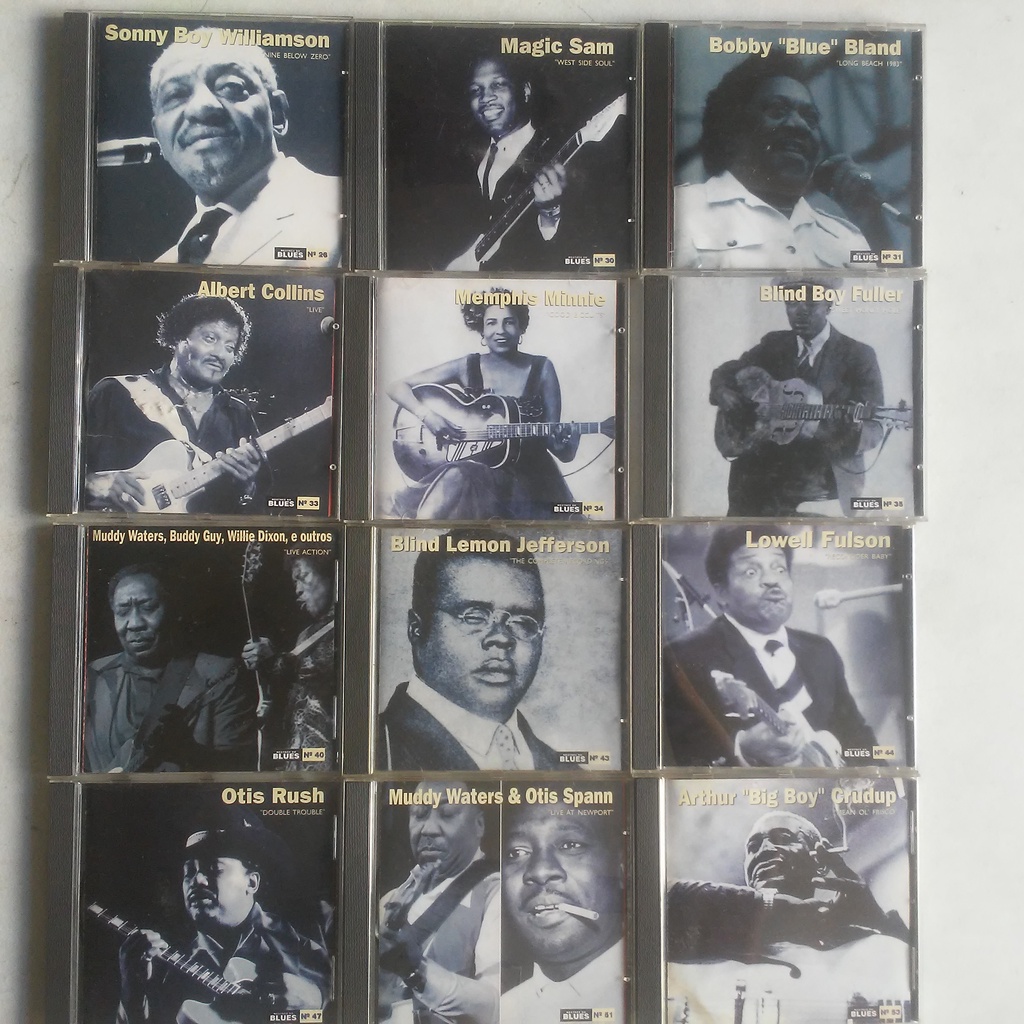 Cd Mestres Do Blues Blind Lemon Jefferson Sonny Boy Magic Sam Bobby Blue Bland Albert Collins ...