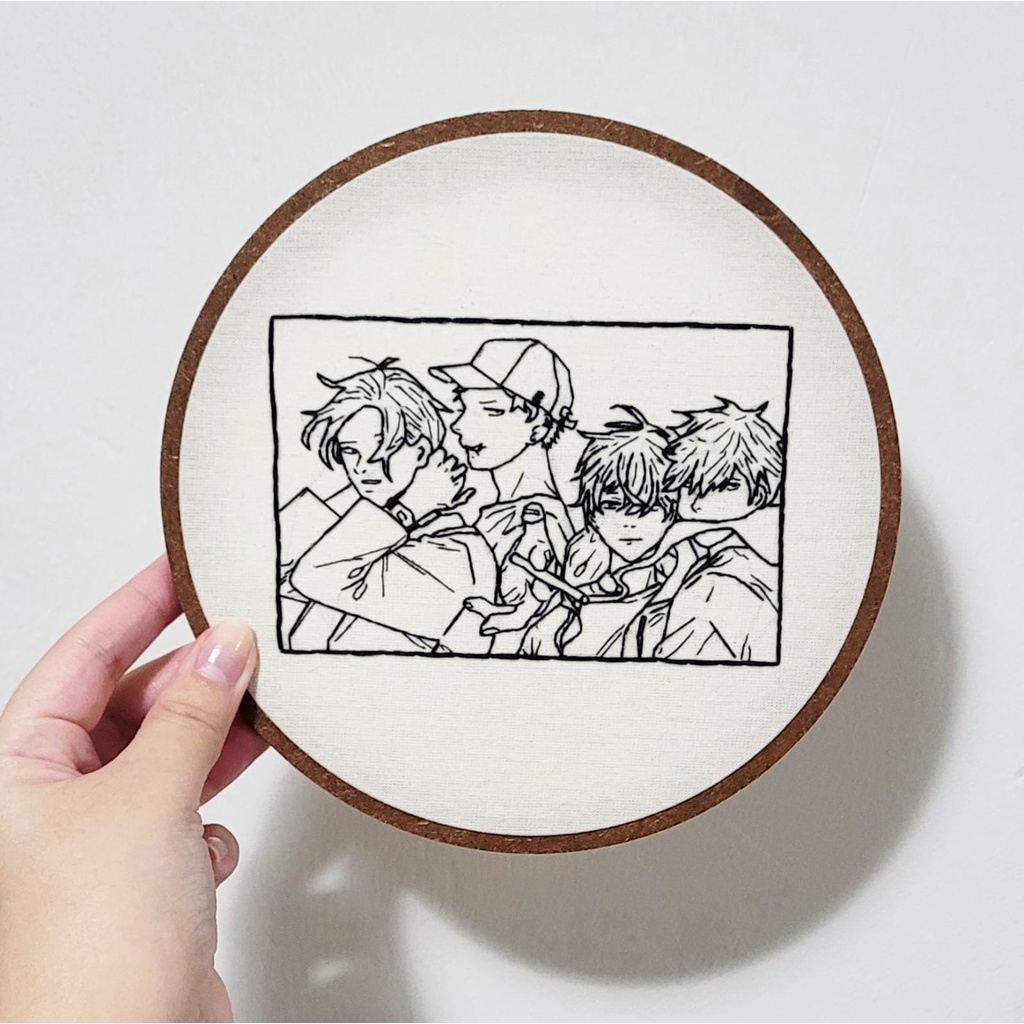 Bordado Anime Given BL 18cm | Shopee Brasil
