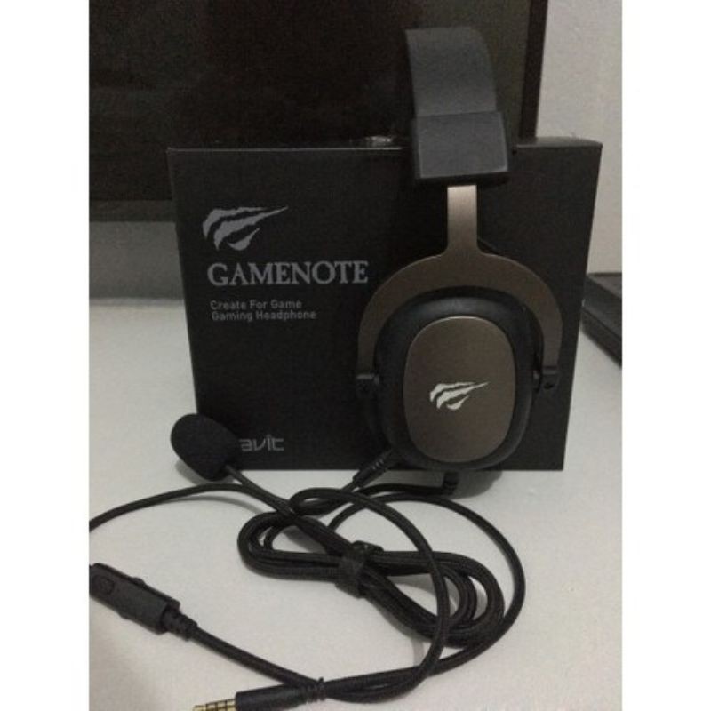 HEADSET GAMER HAVIT H2002D USB PRETO | Shopee Brasil