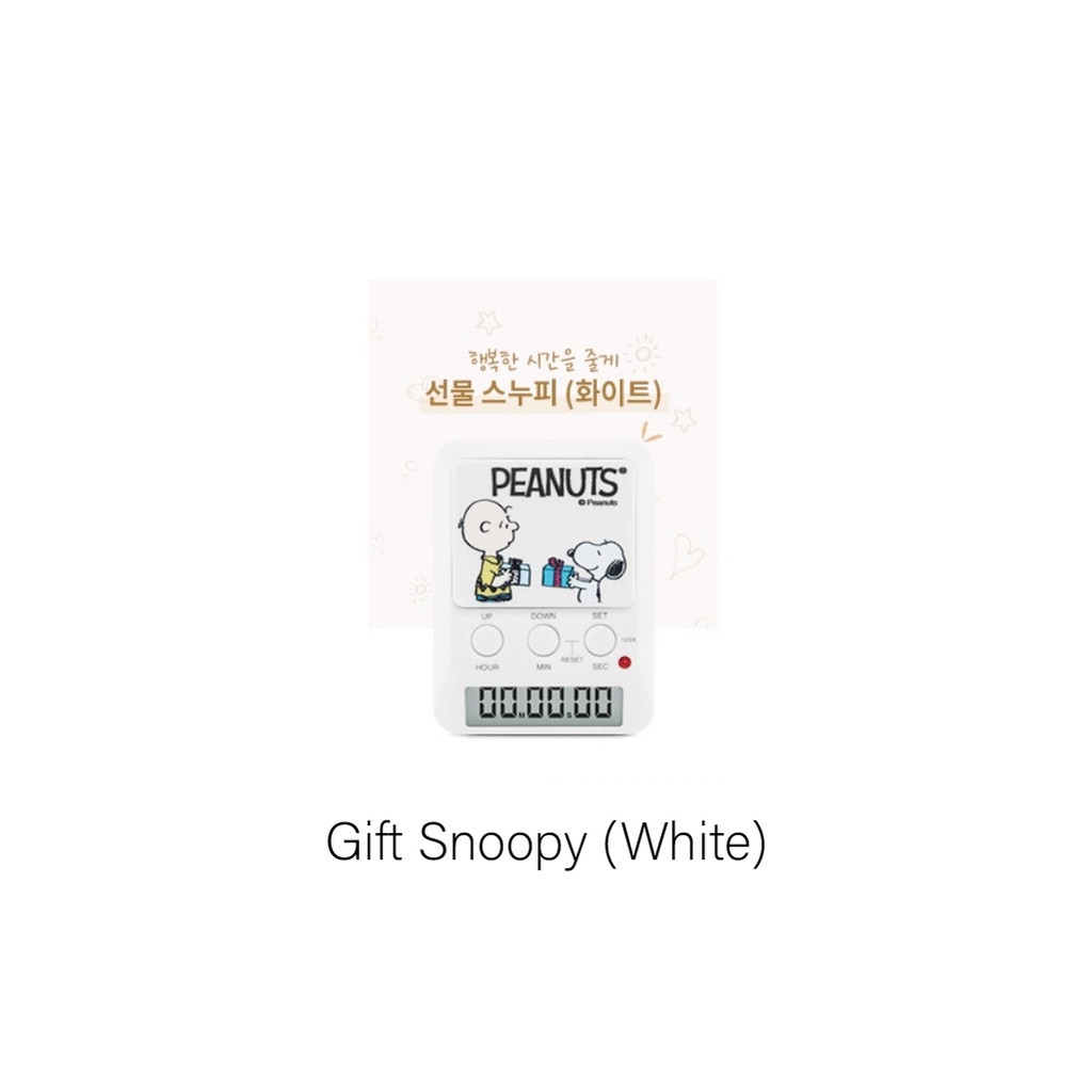 Relógio Digital DRETEC Snoopy Stopwatch Timer Com Função De Contagem ...