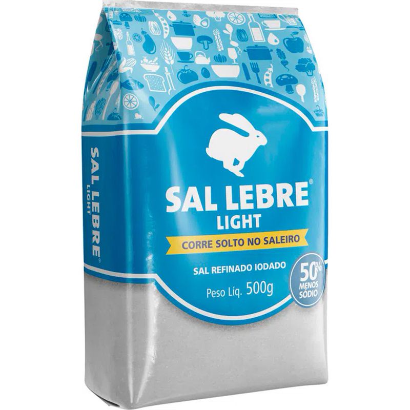 Sal Light Moído Lebre 500g | Shopee Brasil