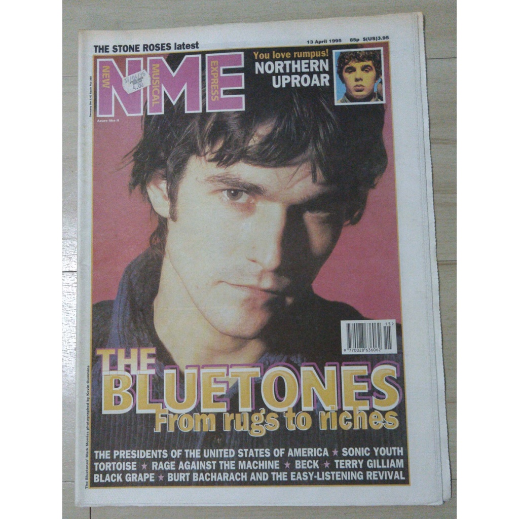 Revista Nme New Musical Express 13 April 1995 Bluetones Beck Rage ...