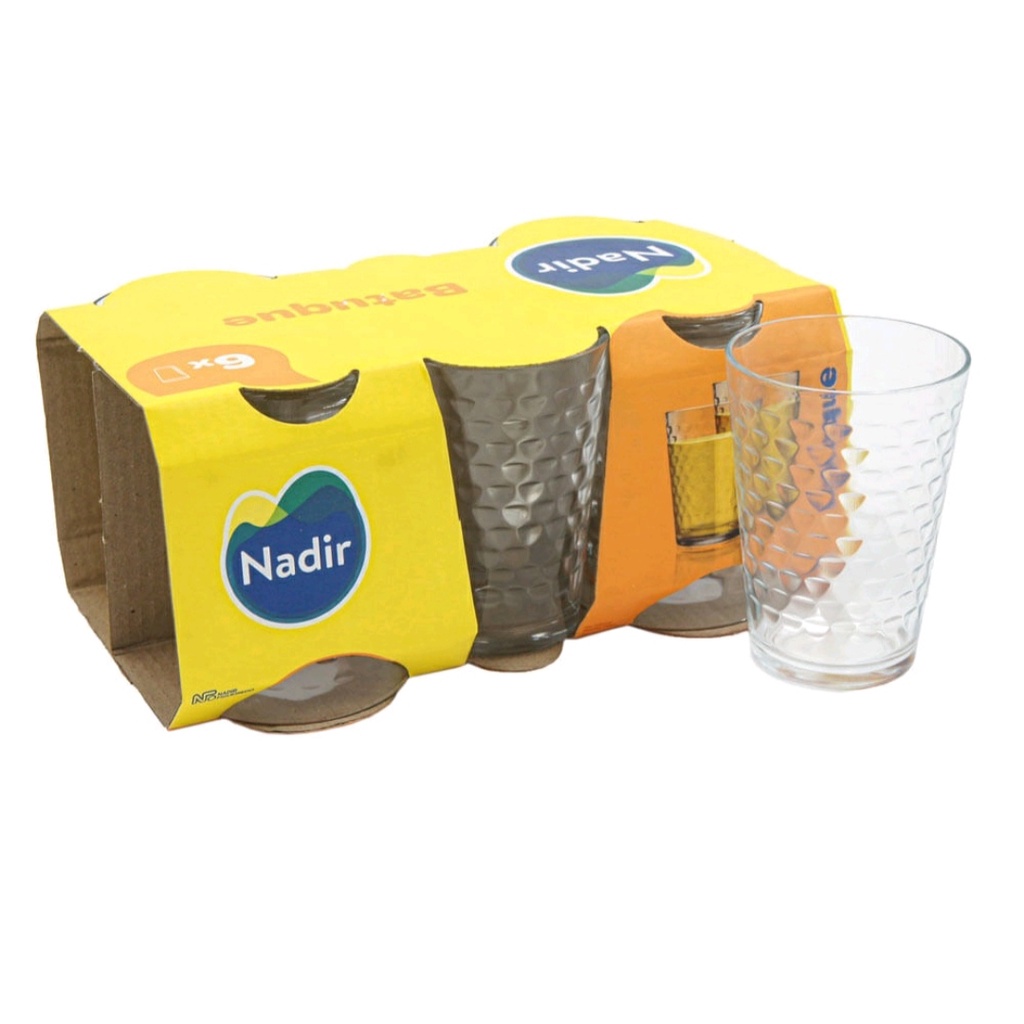 Jogo De Copo Nadir Com 6 Copos 190ml | Shopee Brasil