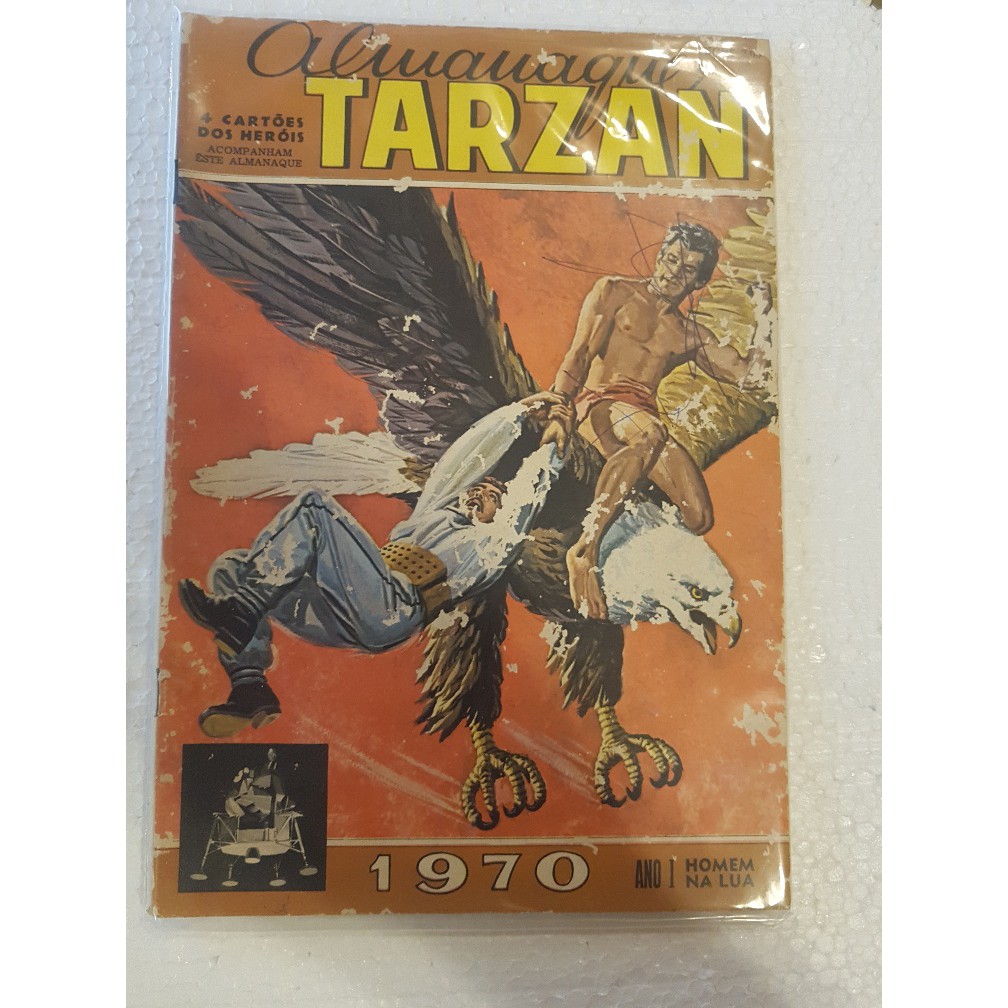 Almanaque Tarzan - 1970 - Ebal | Shopee Brasil