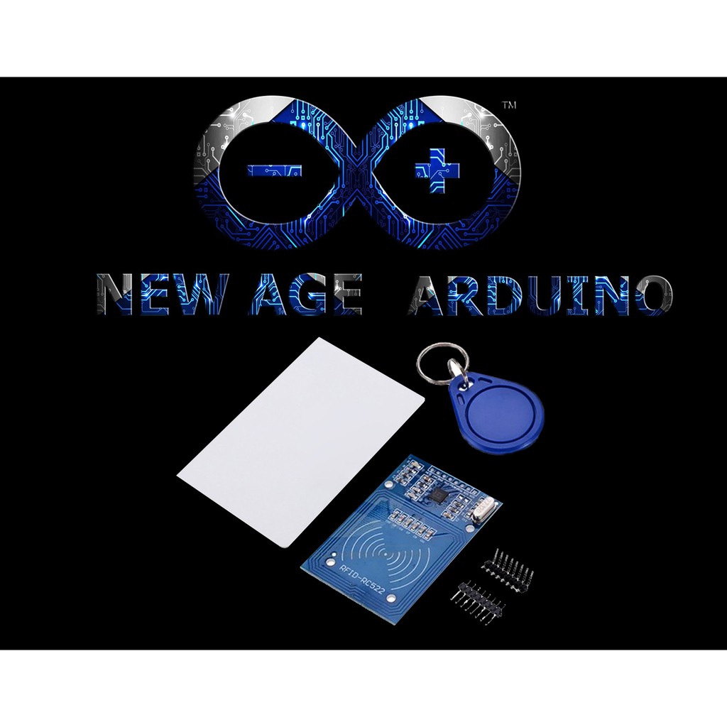 Kit Leitor Rfid Rc522 Cartão Tag Mifare 13.56mhz Arduino | Shopee Brasil