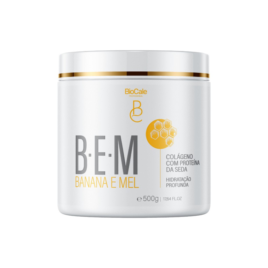 Biocale - Hidratação Profunda Banana E Mel 500g | Shopee Brasil