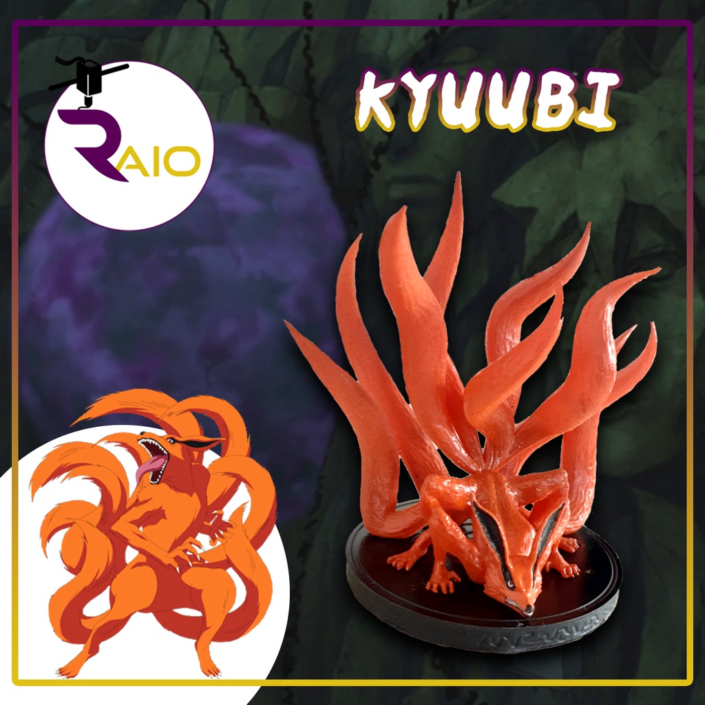 Mini Kyuubi - impressão 3D | Shopee Brasil